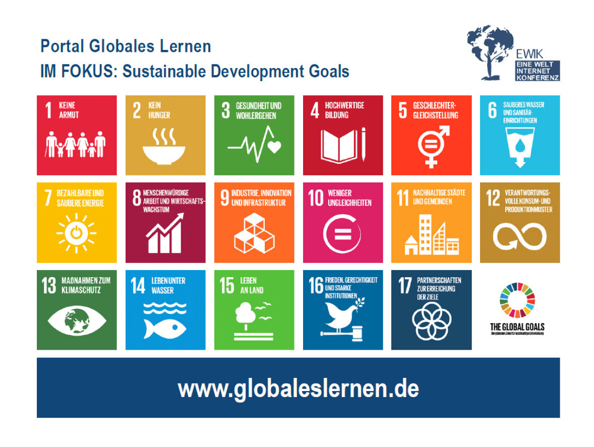 Werben Sie für uns! | Portal Globales Lernen